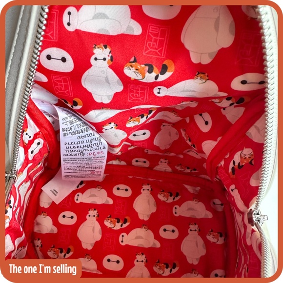 Disney | Accessories | Disney Baymax And Mochi Loungefly Mini Backpack ...